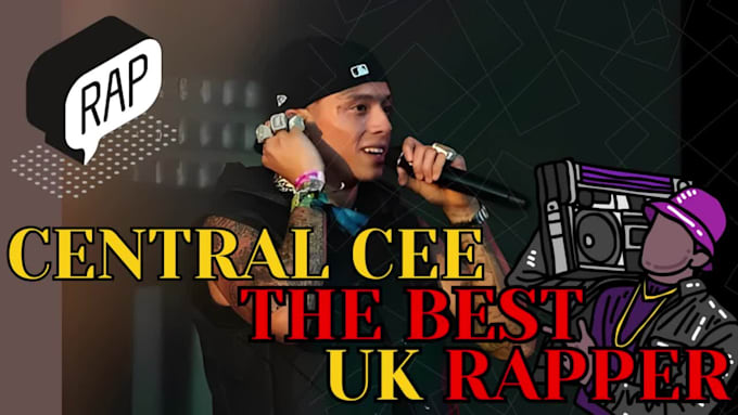 Be your uk rapper singer ghostwriter and vocalist by Central_cee12 | Fiverr