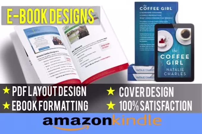 Design your ebook layout and cover by Elizabet_norton | Fiverr