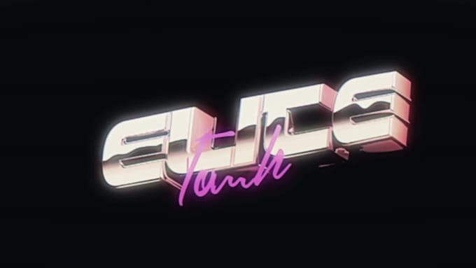 Design glitchy vhs style typography with 80s vibes by Pasecool | Fiverr