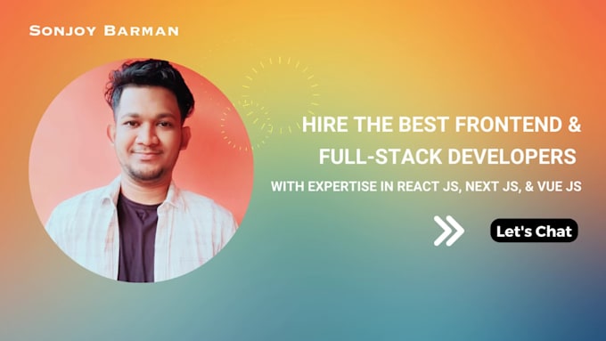 Build a modern website using react js and next js as a next js developer by Sonjoybarman | Fiverr