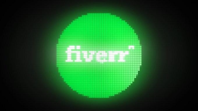 Create pixel logo animation by Gilashinche | Fiverr