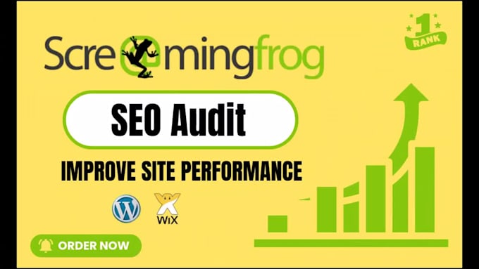 Do screaming frog seo audit and fix technical errors by Piratelead | Fiverr