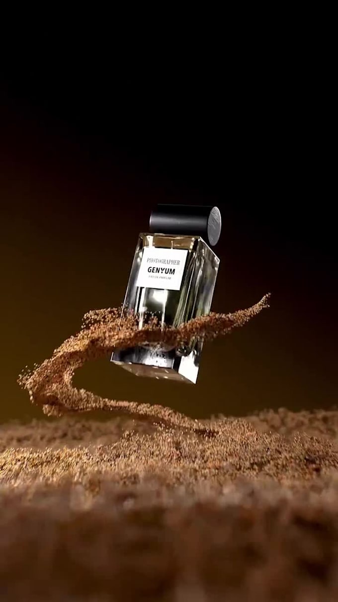 Design a 3d fragrance bottle design, cgi animation, 3d modeling and ...