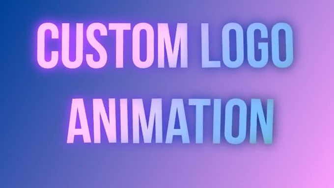 Animate your logo fast and simple by Dante_motions | Fiverr