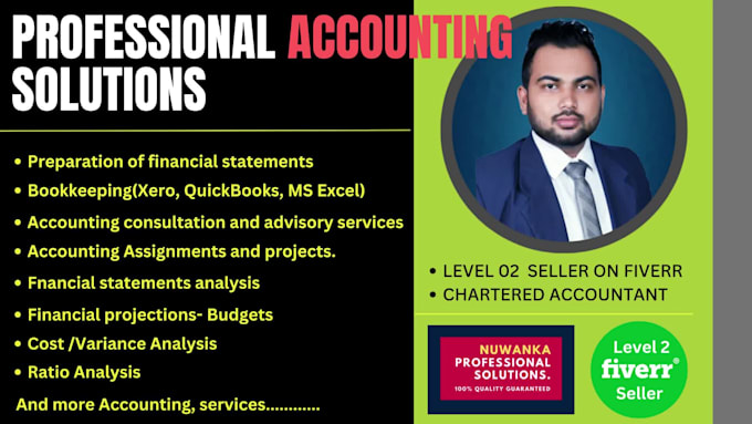 Provide professional accounting services and tutoring by Nuwankaprasad ...