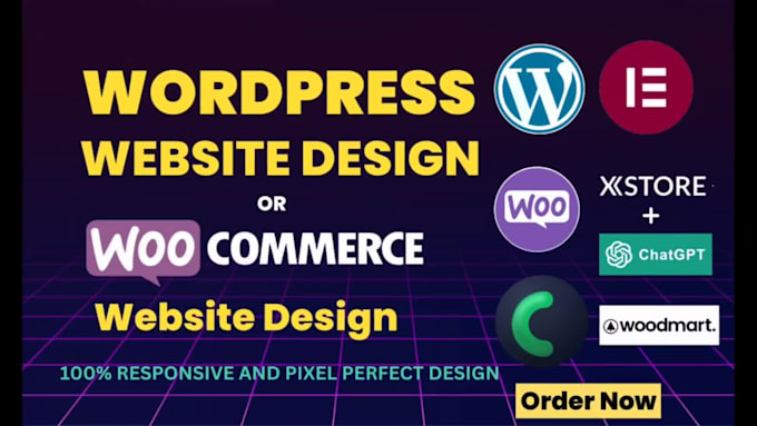 Design wordpress website, woocommerce website, theme customize xstore, woodmart by Siddik_shakib ...
