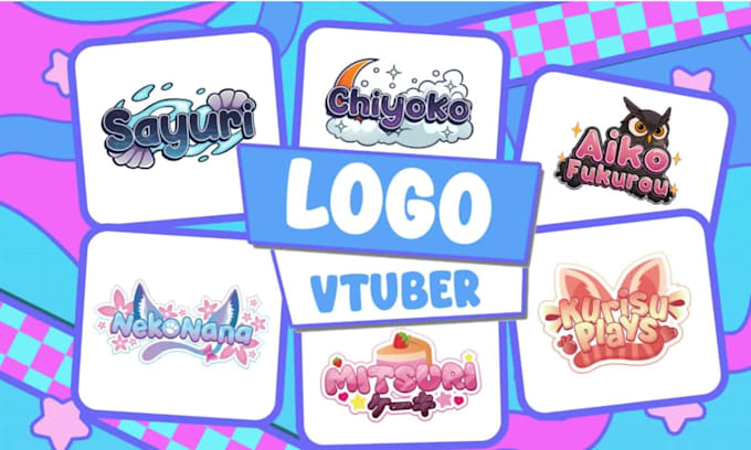 Create awesome vtuber logo for your stream channel on twitch or youtube ...