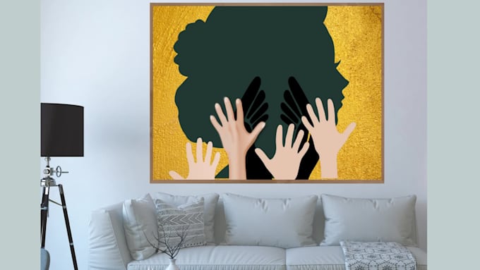 Design printable wall art,kids poster, typographic wall poster for you ...