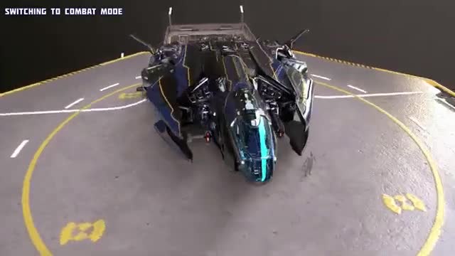 Render sci fi 3d spaceship model, spaceship animation, mech, gun ...