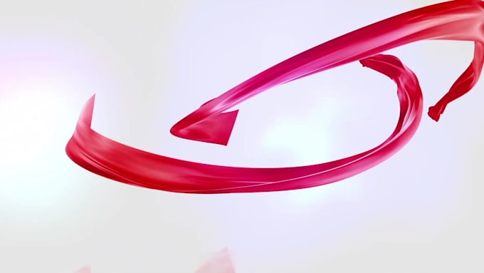 Create 3d ribbon animation 3d ribbon logo 3d ribbon modelling