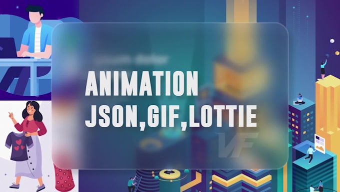 Create lottie, json animation for website and mobile app by Vector ...