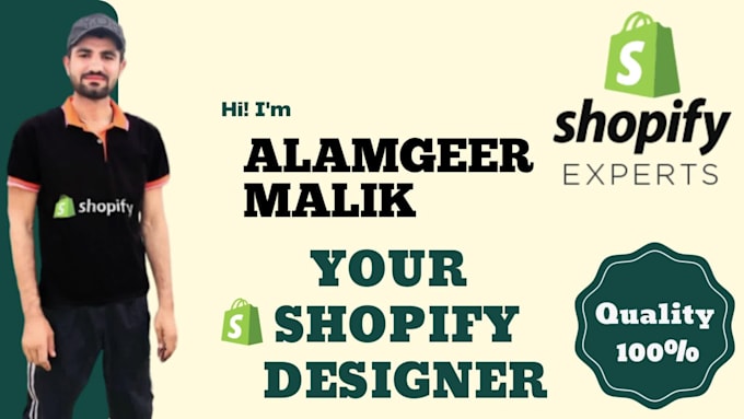 Create a brand new shopify store for you, shopify expert by Alamgeer ...
