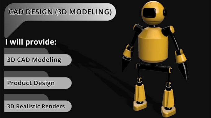 Do 3d modeling, cad design, product design, 3d rendering by Petarjovic24 | Fiverr