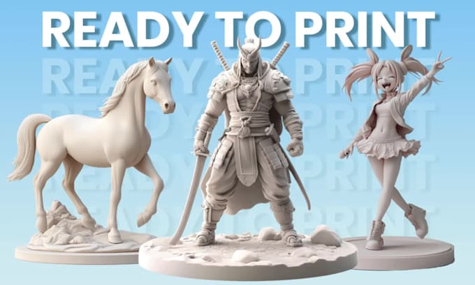 Sculpt 3d model, character, dnd fantasy for miniatures, statue, and ...
