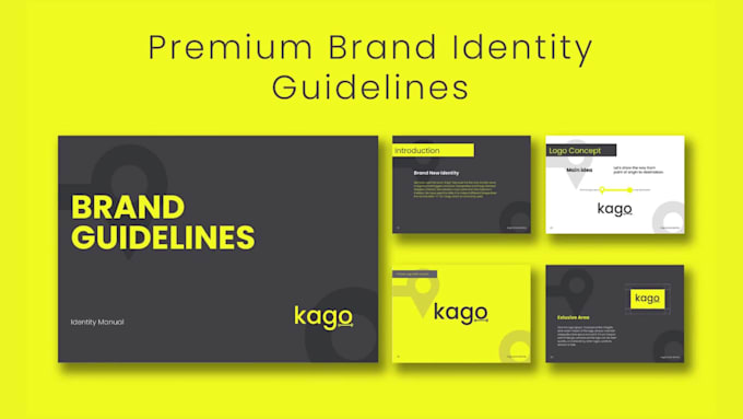 Do professional brand guidelines, premium brand book by Aleeshba_khan ...