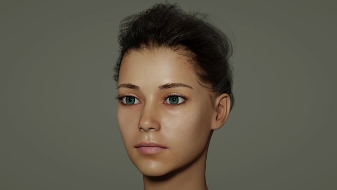 Model a 3d realistic or artistic character for you by Agrondesign | Fiverr