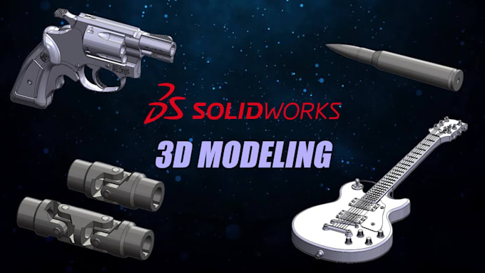 Design custom 3d models for 3d printing using solidworks by Swarna_3d ...