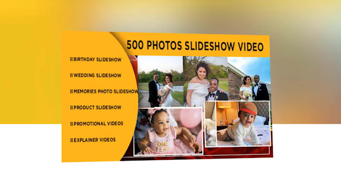 Create awesome photo slideshow video up to 550 photos by Video ...