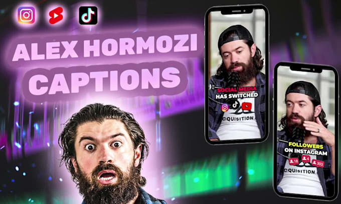 Edit Tiktok Insta Reels Youtube Shorts Like Alex Hormozi By Izi Edit0