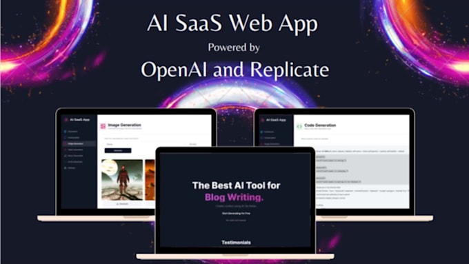 Be your saas gpt4 ai content generator platform developer by Dev_adan | Fiverr