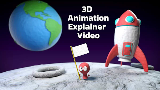 Create modern 3d animation explainer video by Kamran1s | Fiverr