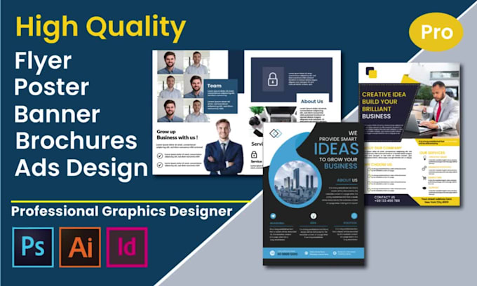 Illustrator expert for trifold, bifold brochure, menu, poster, magazine ...