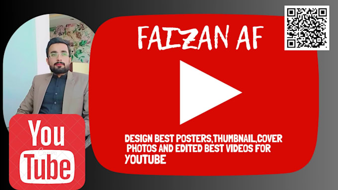 Make best youtube cover photos, posters, background image and editing ...