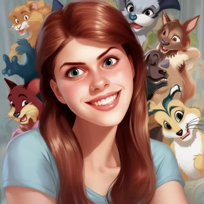 Draw your amazing cartoon portrait from your photo in 24hrs by ...