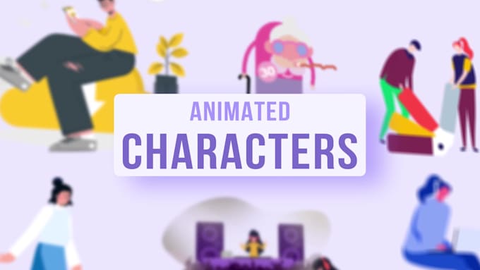 Create modern and professional 2d character animation by Marina_sylka ...