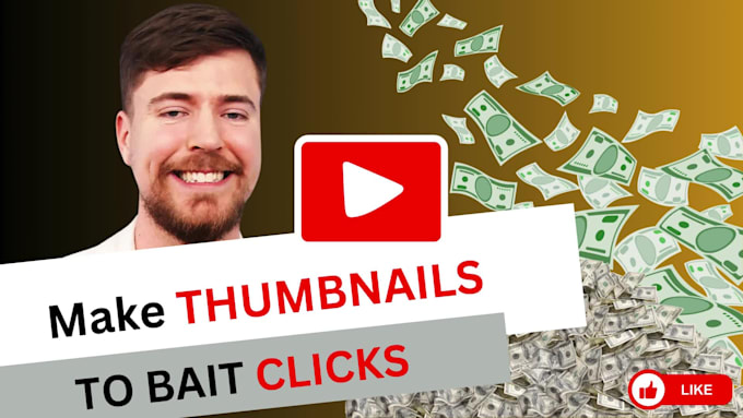 Design custom youtube thumbnail, clickable, eye catching creator by Elijahkilonzi69 | Fiverr