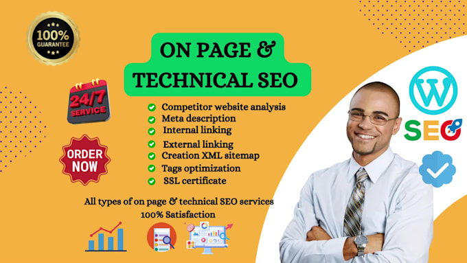 Do best onpage seo and technical optimization for wordpress website ranking by Freelanchsovon ...