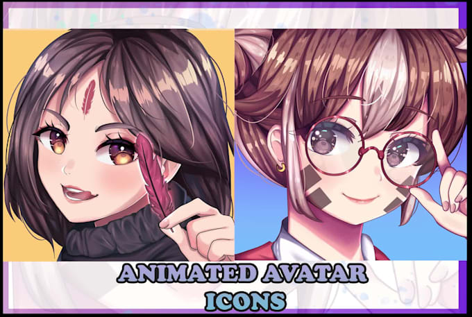 Make animated anime avatars, oc, icon profile picture by Ilyasvitus ...