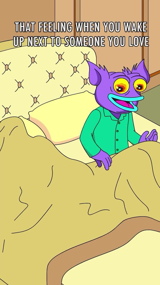 Do 2d animation,viral meme,crypto meme art,solana art,crypto video ...