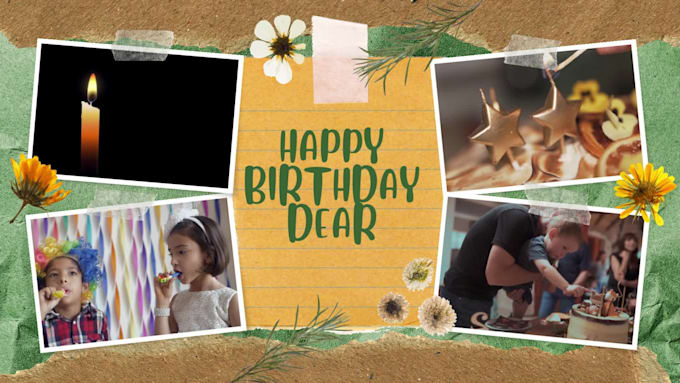 Create birthday slideshow birthday photo and video slideshow by ...