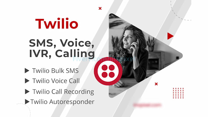 Create twilio and plivo voice and sms broadcasting application for you by Inopixel | Fiverr