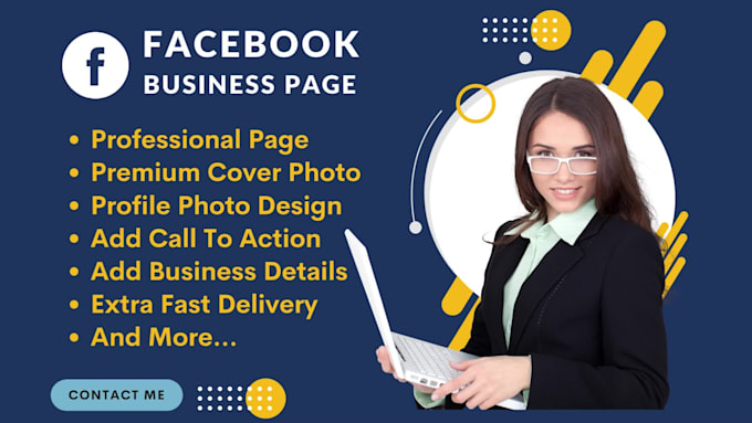 Do facebook business page setup , fan page create and cover design by ...