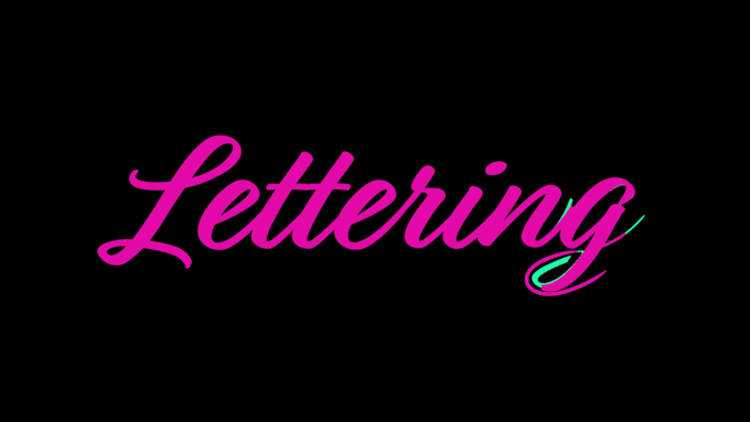 Do lettering logo and calligraphy animations by Aidarabildin | Fiverr