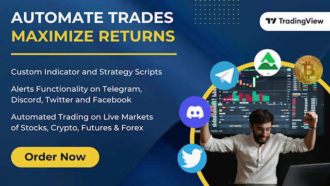 Develop Trading Bot On Tradingview Custom Strategy In Pinescript By Tusharsethi120 Fiverr