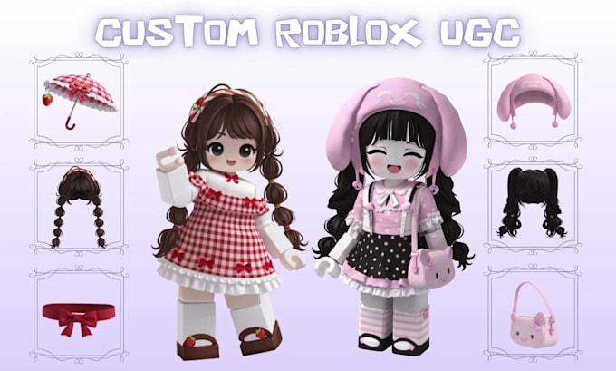 Create custom roblox ugc accessories, hair and characters by ...