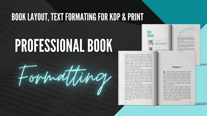 Professionally format your book for kdp ebook and print by Lunadesigncm ...
