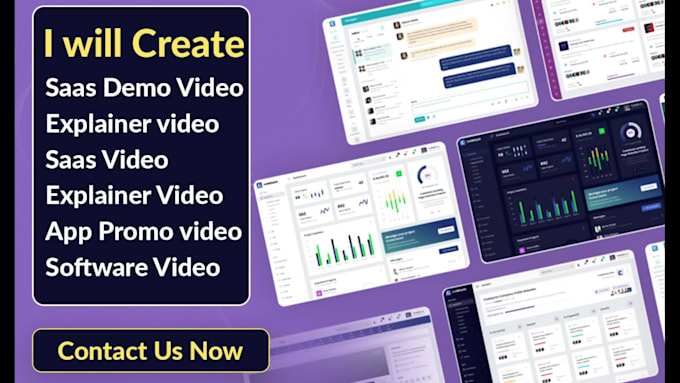 Saas explainer video, saas demo for app promo and saas video by ...