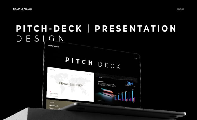 Create a professional pitch deck and presentation design by Raham_awan ...