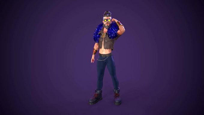 Fix 3d character rigging, blender 3d game,control ue5 3d max uvmap ...