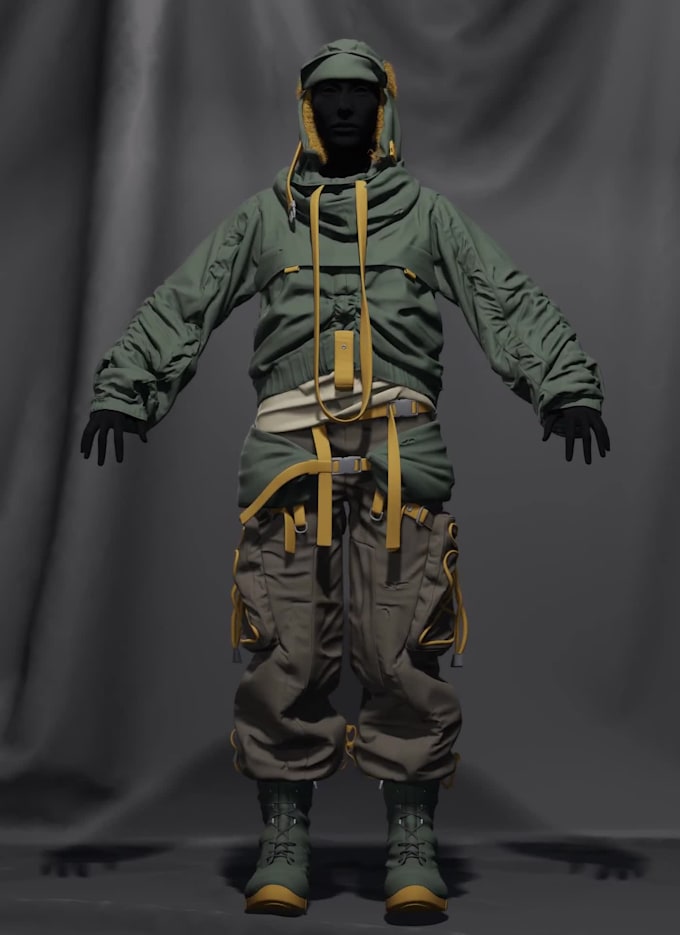 Do 3d fashion design, clothing animation by Lobamod | Fiverr