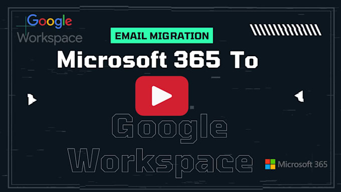 Do email migration google workspace to microsoft 365 or microsoft to gmail by Junaed_md | Fiverr