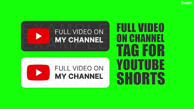 Create animation tag for youtube shorts by Diyfixman | Fiverr