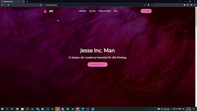 Design your modern website with react java script by Jesseincman | Fiverr