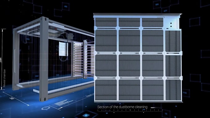 Create 3d industrial, 3d manufacturing, factory animation and product ...