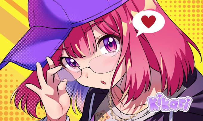 Draw anime art profile picture for your pfp, avatar, fanart, oc or ...