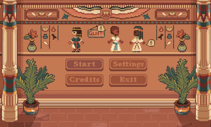 Design 2d pixel art animation and sprite sheet,background design, 8,16 ...